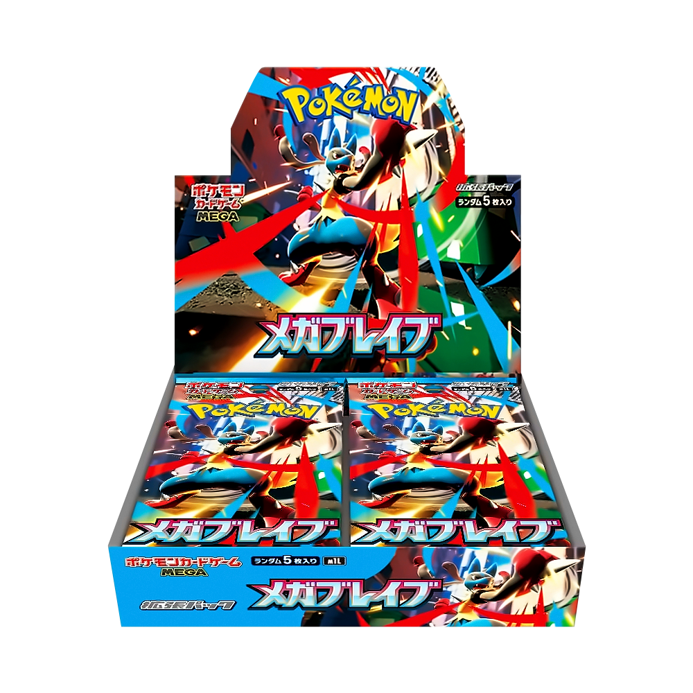 Pokémon TCG: Mega Brave Booster Box JP - Rota 151